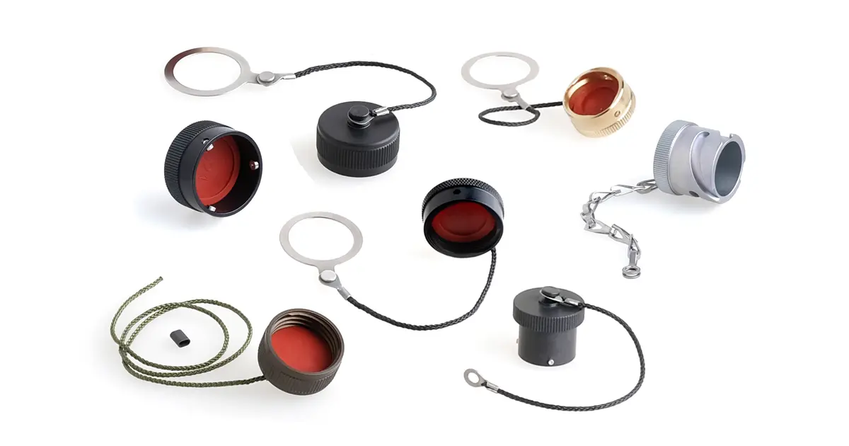 Protective Caps for Circular Connectors | EMCA